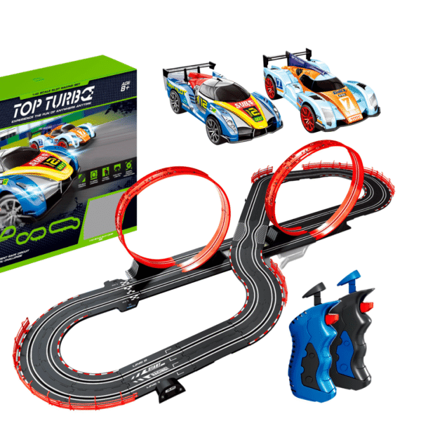 Pista Mega Top Turbo 3 en 1 - Doremi Diversión